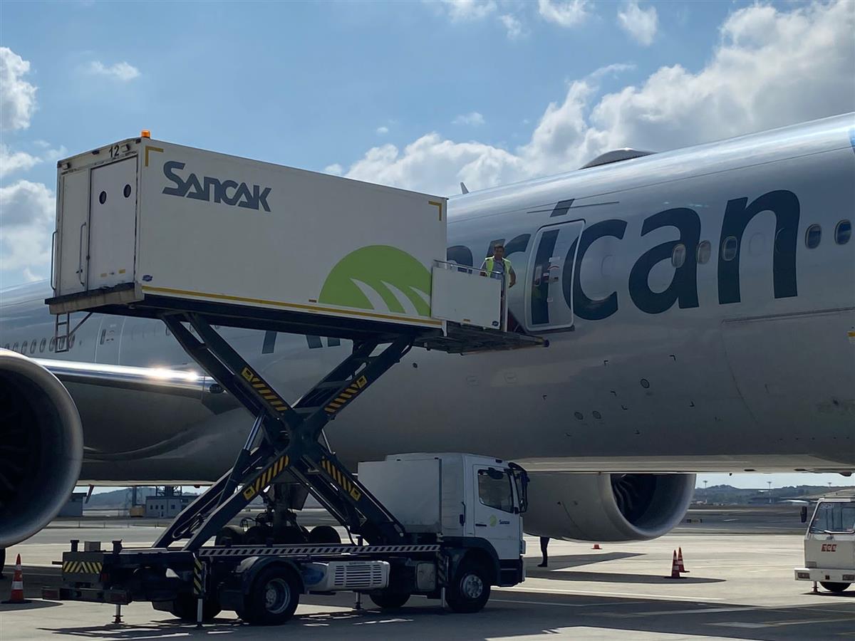 Equipment and Logistics - Sancak Inflight Service